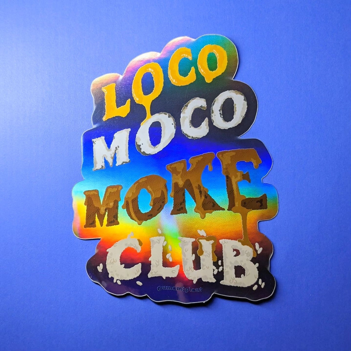 umamiplant - Loco Moco Moke Vinyl Sticker – The Public Pet